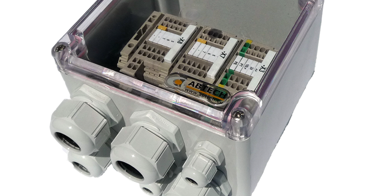 Anschlussdose für den schweren industriellen Einsatz, GFK, Edelstahl ...